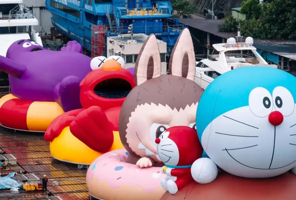 Giant inflatables set to parade across Hong Kong’s harbour